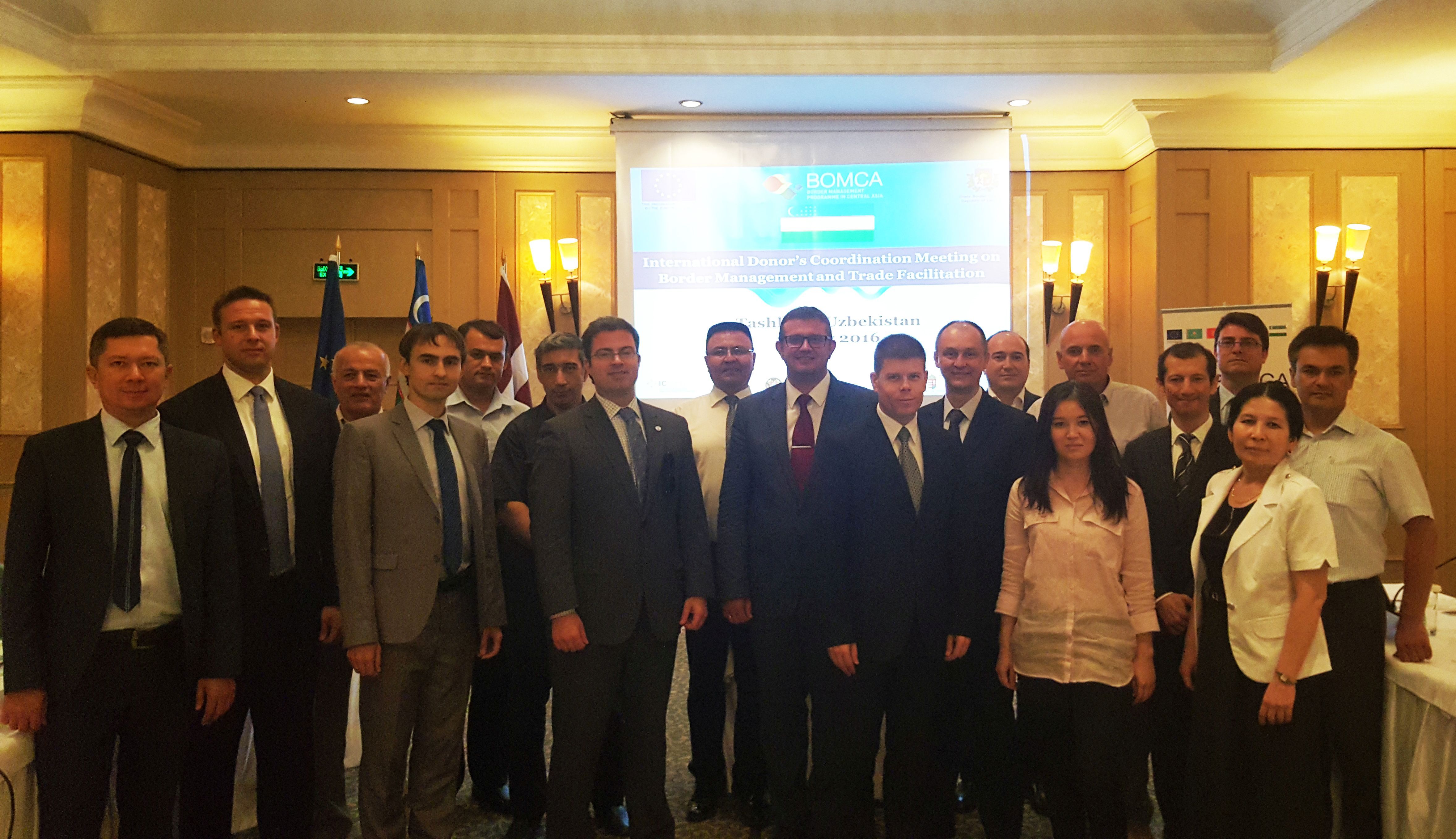 International Donor coordination meeting in Tashkent - BOMCA